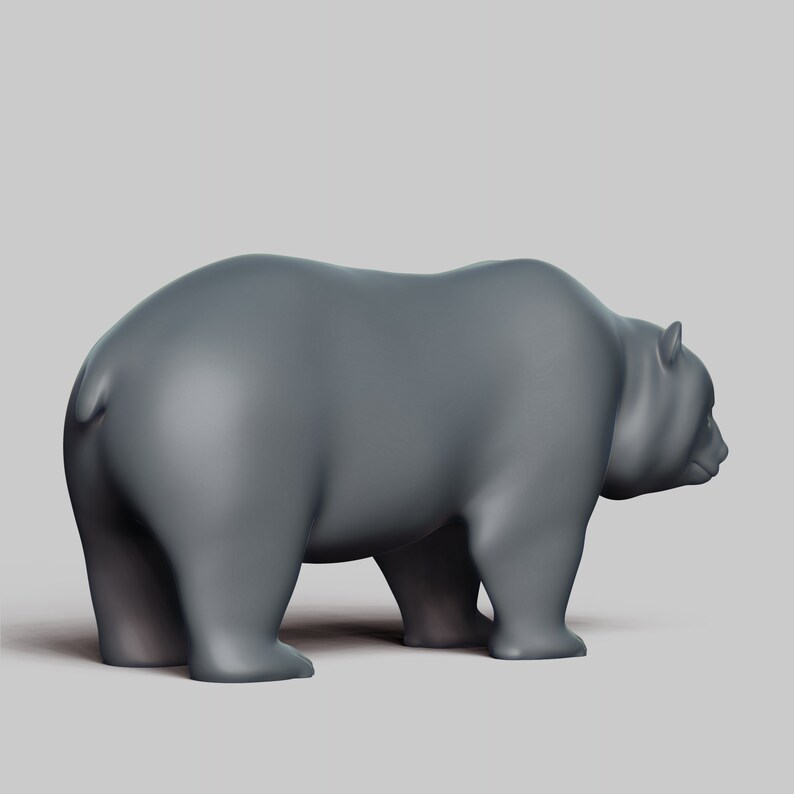 Giant Panda STL File 3D Print Model Pose 02 - Etsy