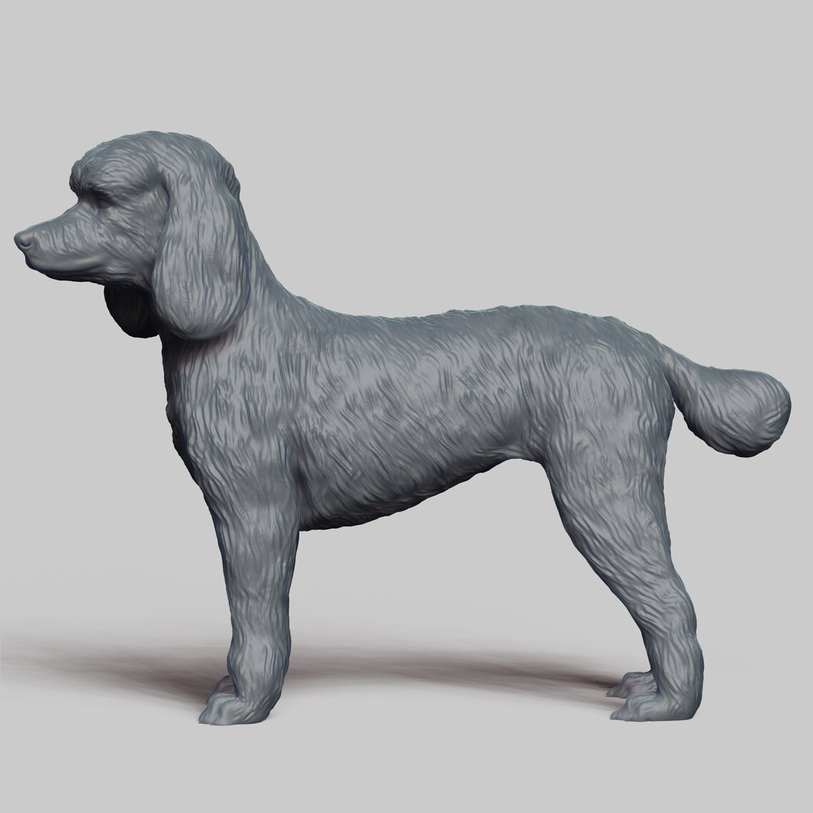Large Poodle STL File 3D Print Model V1 - Etsy