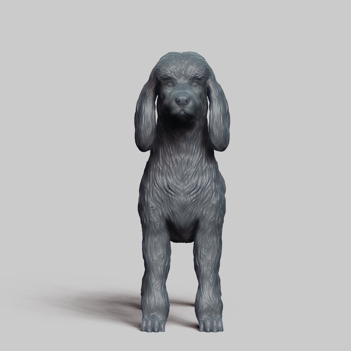 Large Poodle STL File 3D Print Model V3 - Etsy Australia