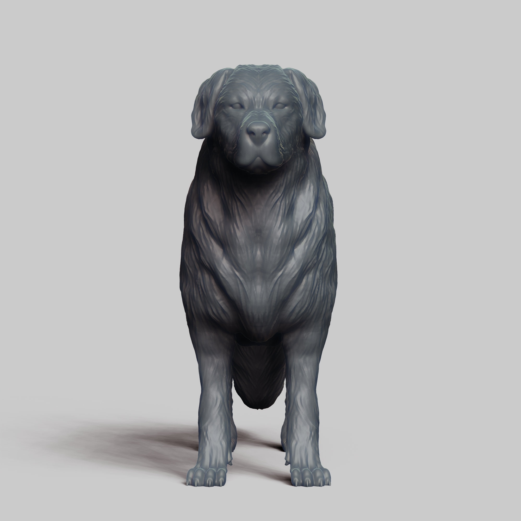 Golden Retriever STL File 3D Print Model V3 - Etsy Canada