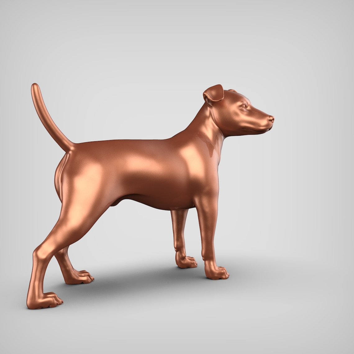 Jack Russell Terrier STL File 3D Print Model Pose 01 - Etsy Australia