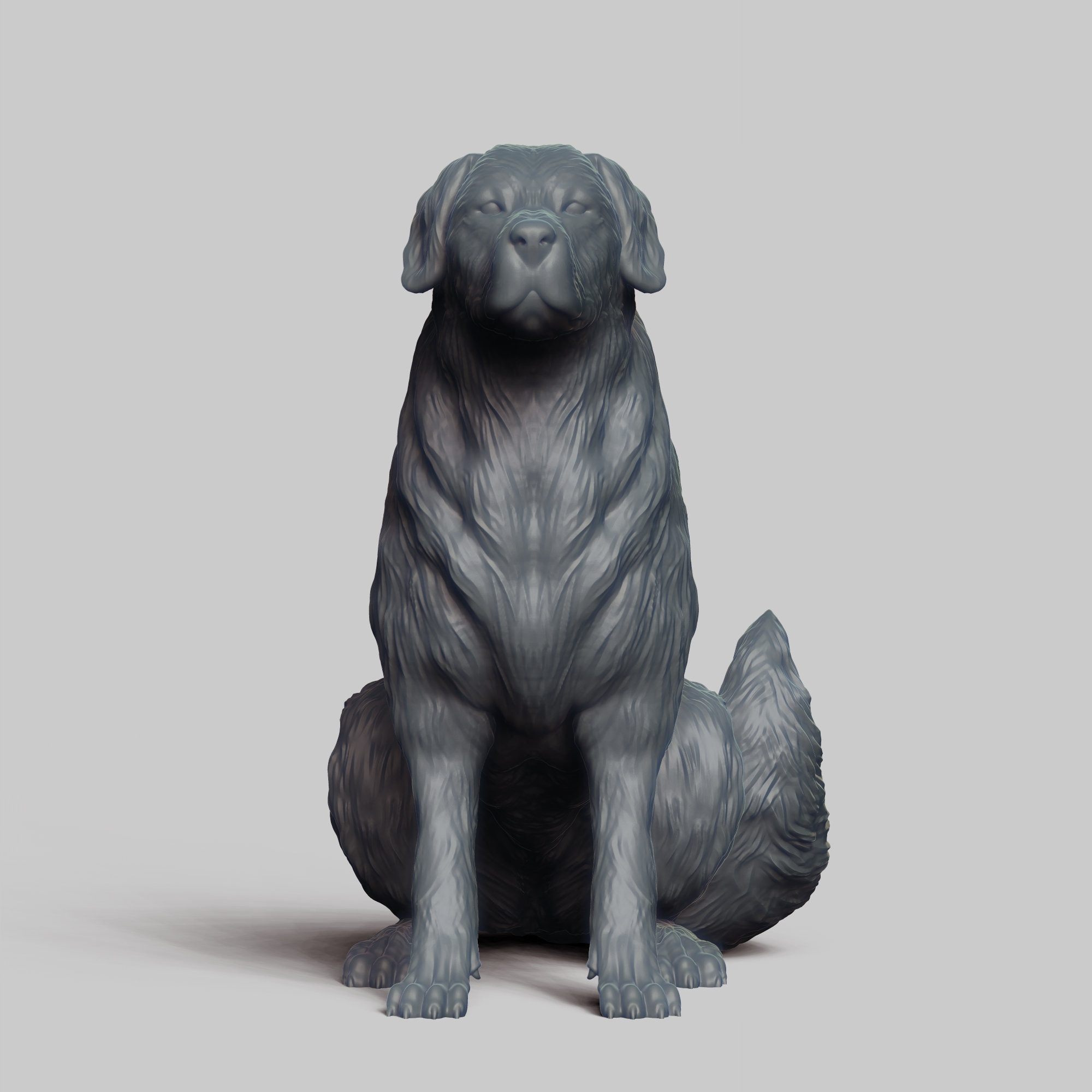 Golden Retriever STL File 3D Print Model V2 - Etsy Canada