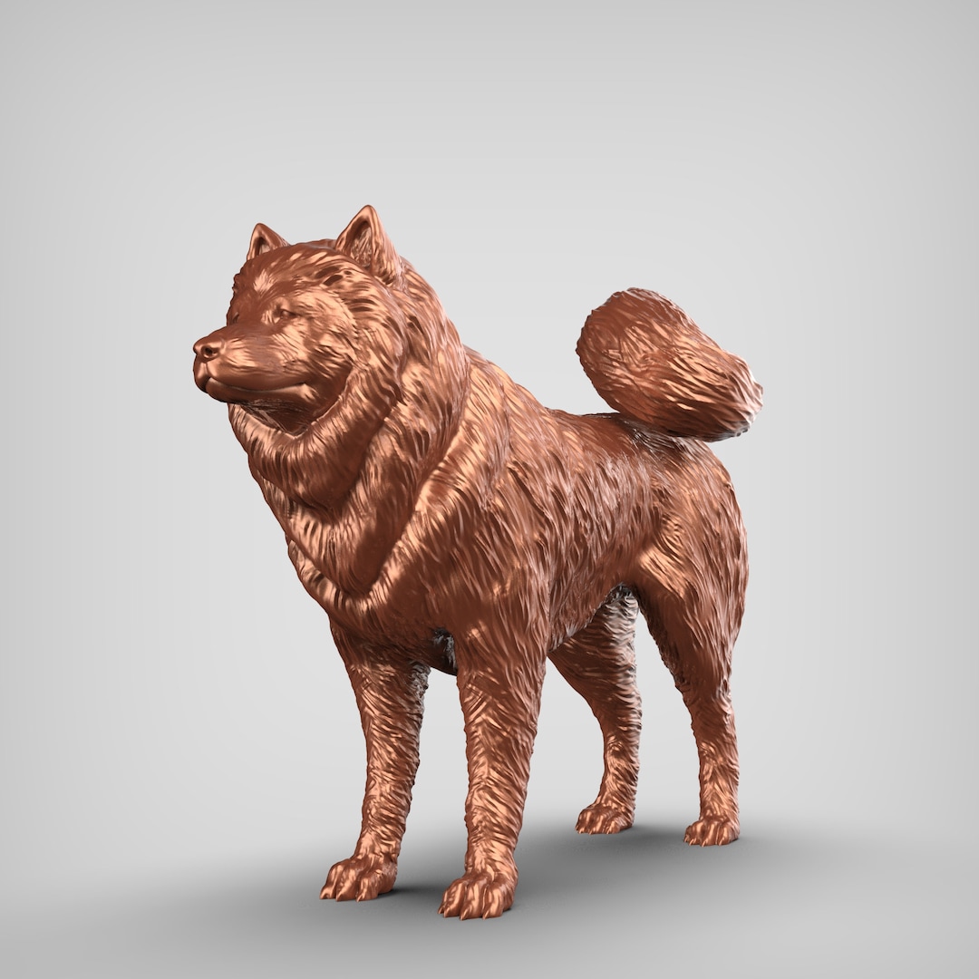 Samoyed STL File 3D Print Model V3 - Etsy