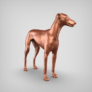 Azawakh STL File 3D Print Model Pose 01 - Etsy