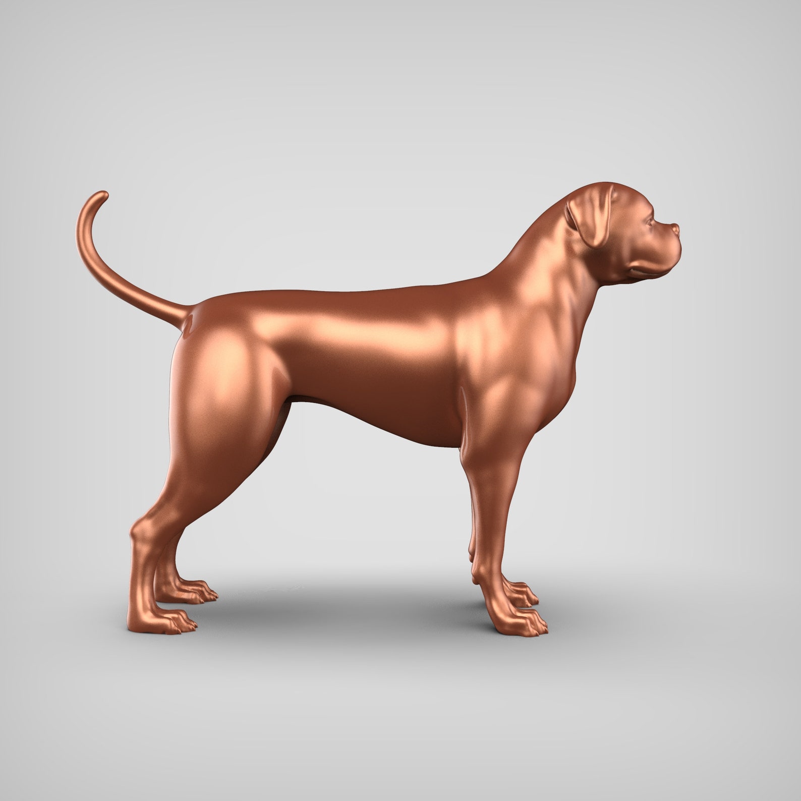 Boxer Dog STL File 3D Print Model V3 | Etsy Ireland