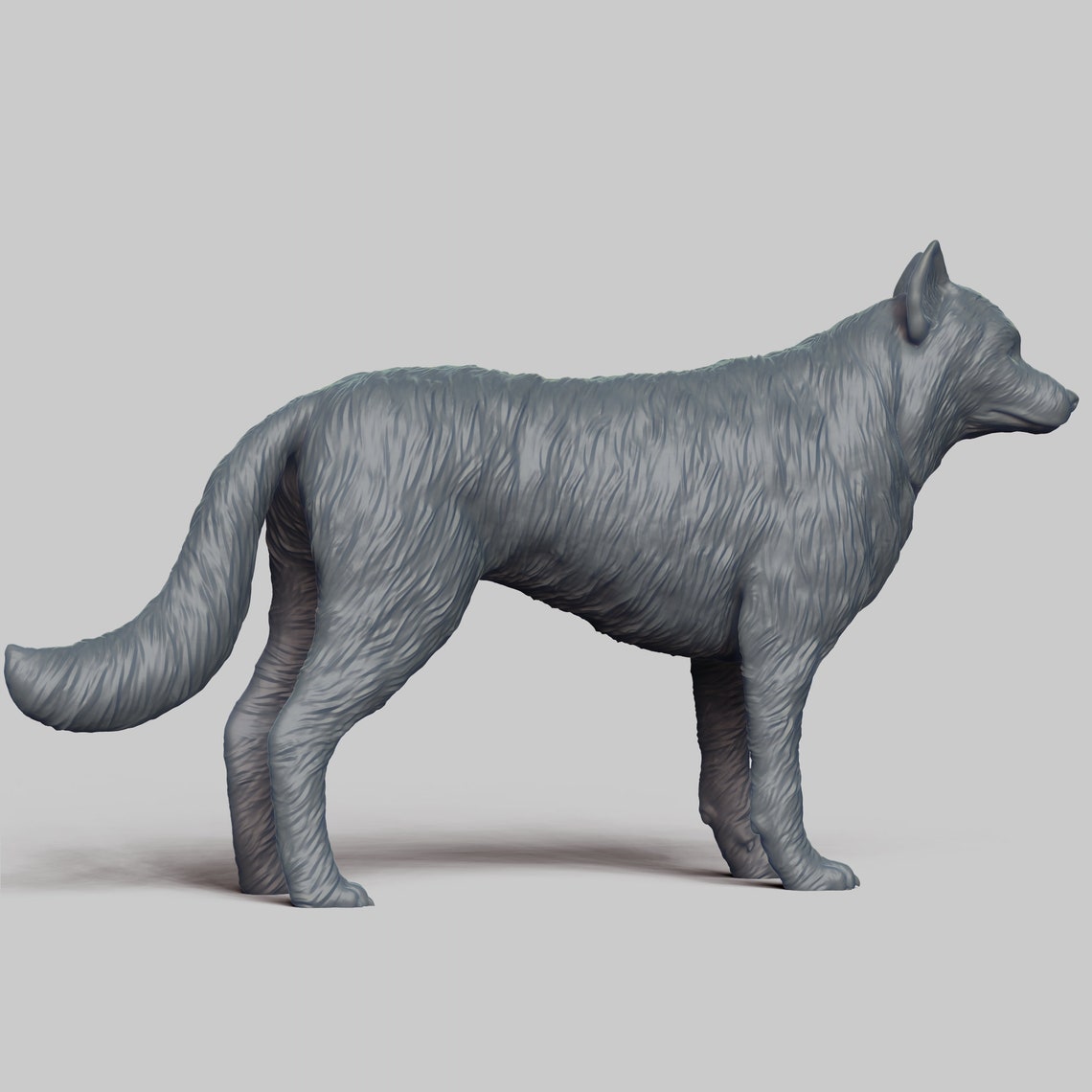 Border Collie STL File 3D Print Model V1 - Etsy