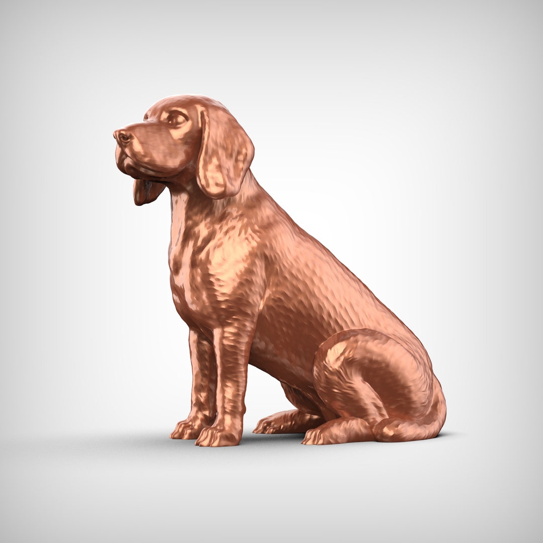 Beagle 3D Print Model Pose 05 - Etsy