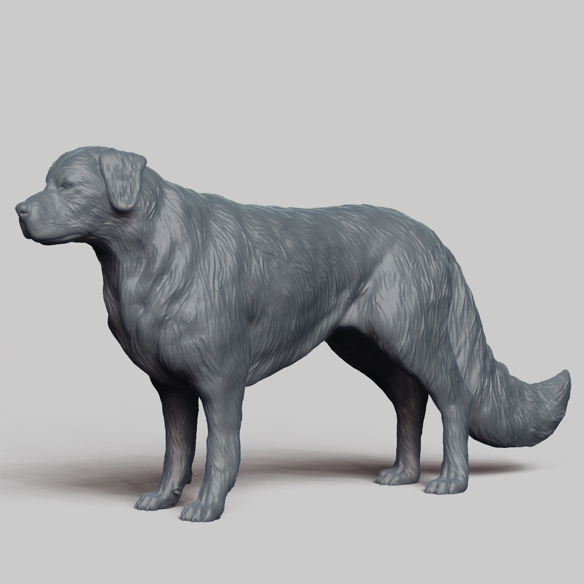 Golden Retriever STL File 3D Print Model V3 - Etsy Canada