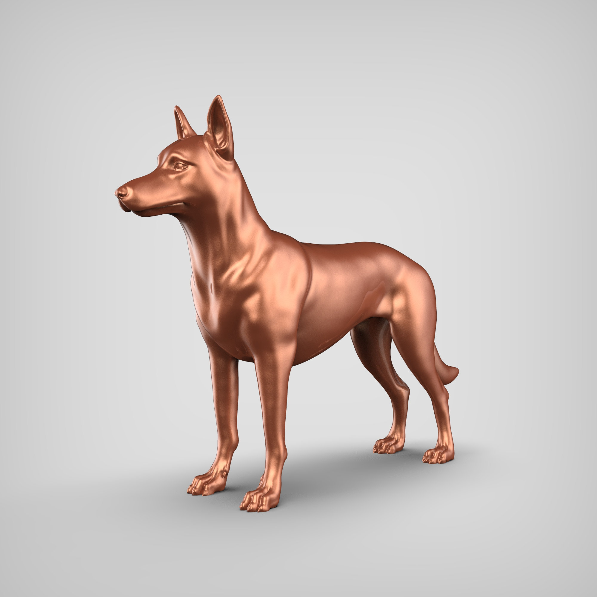 Belgian Malinois STL File 3D Print Model V3 - Etsy Canada