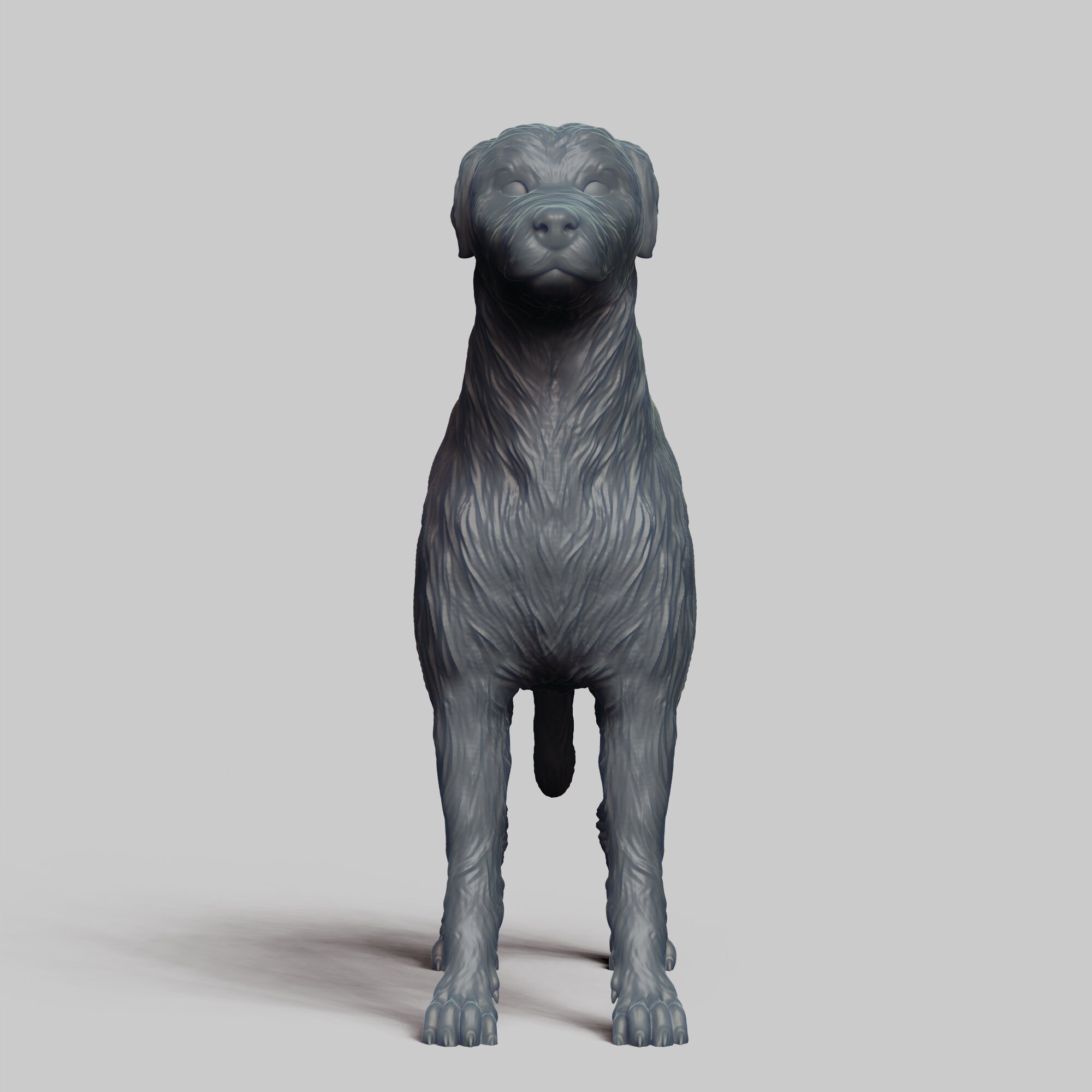 Irish Wolfhound STL File 3D Print Model V3 | Etsy