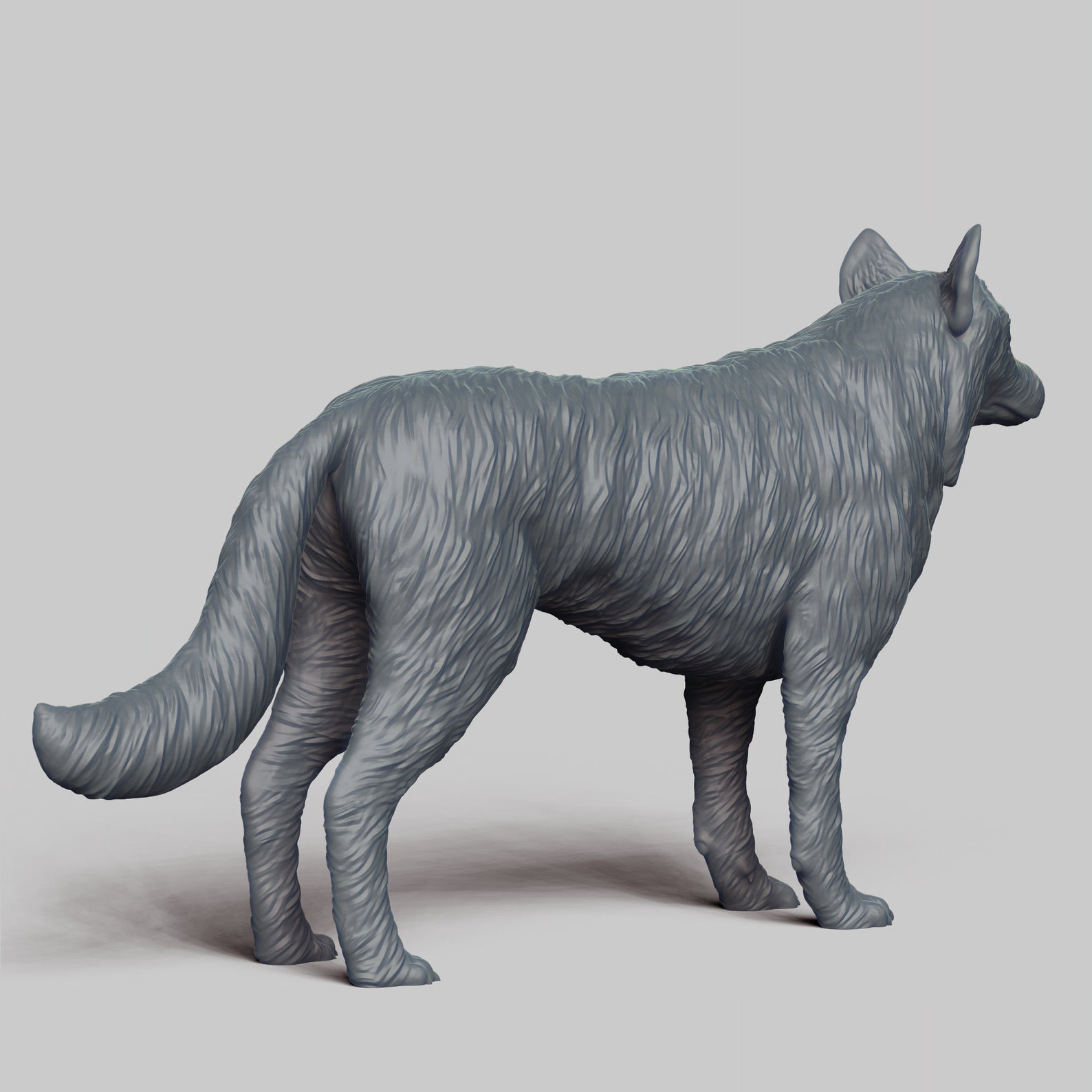 Border Collie STL File 3D Print Model V3 | Etsy