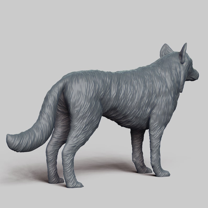 Border Collie STL File 3D Print Model V3 | Etsy