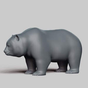 Giant Panda STL File 3D Print Model Pose 02 - Etsy UK