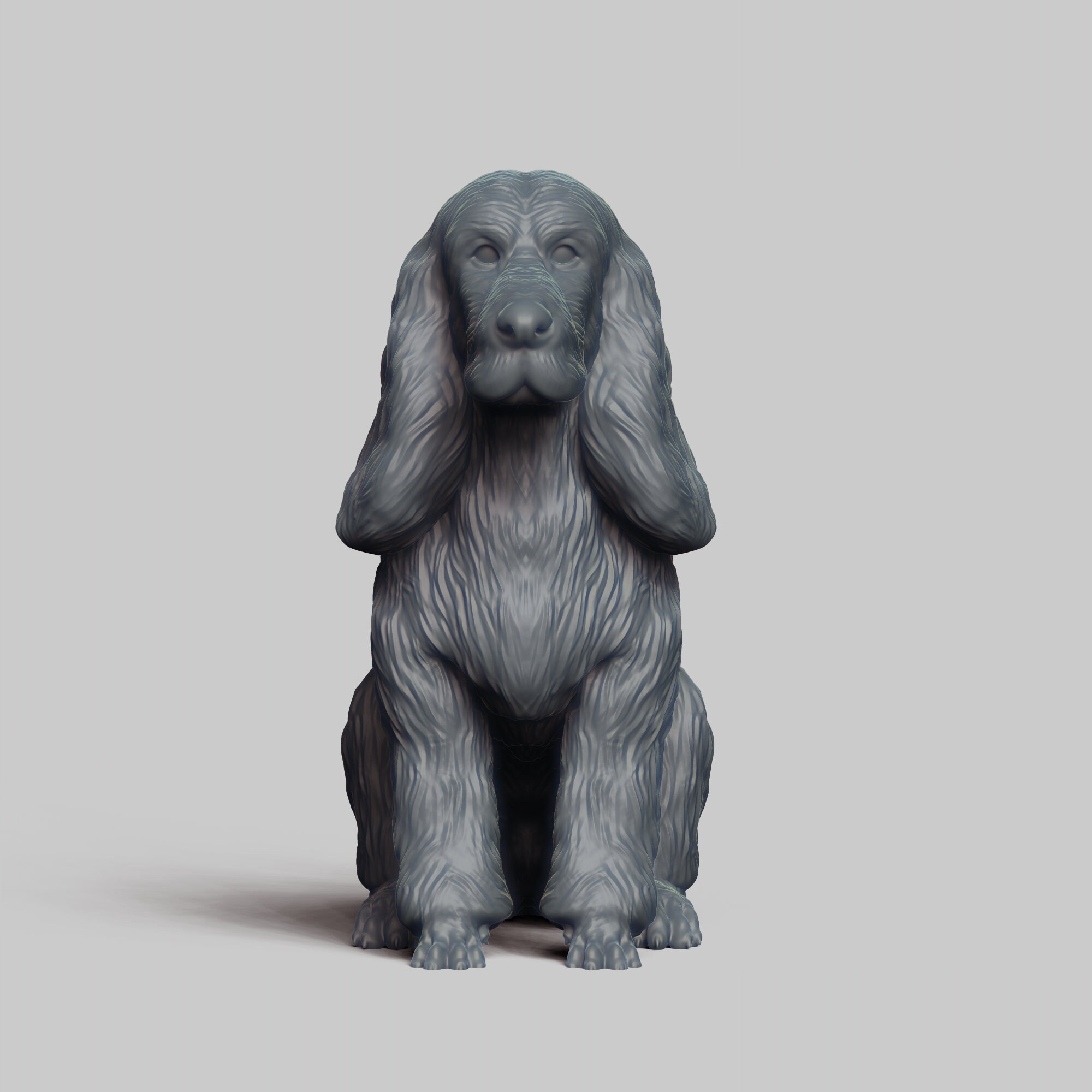 English Cocker Spaniel STL File 3D Print Model V2 - Etsy Australia
