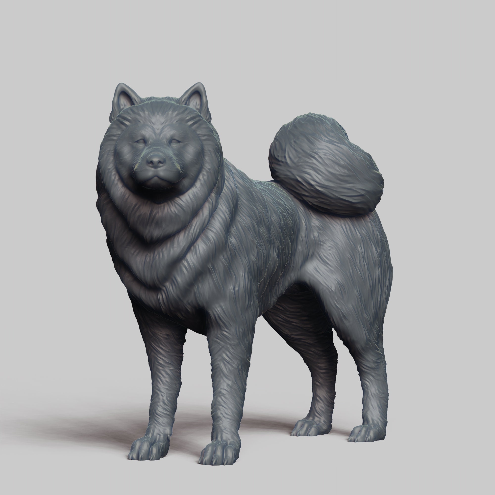 Samoyed STL File 3D Print Model V1 - Etsy