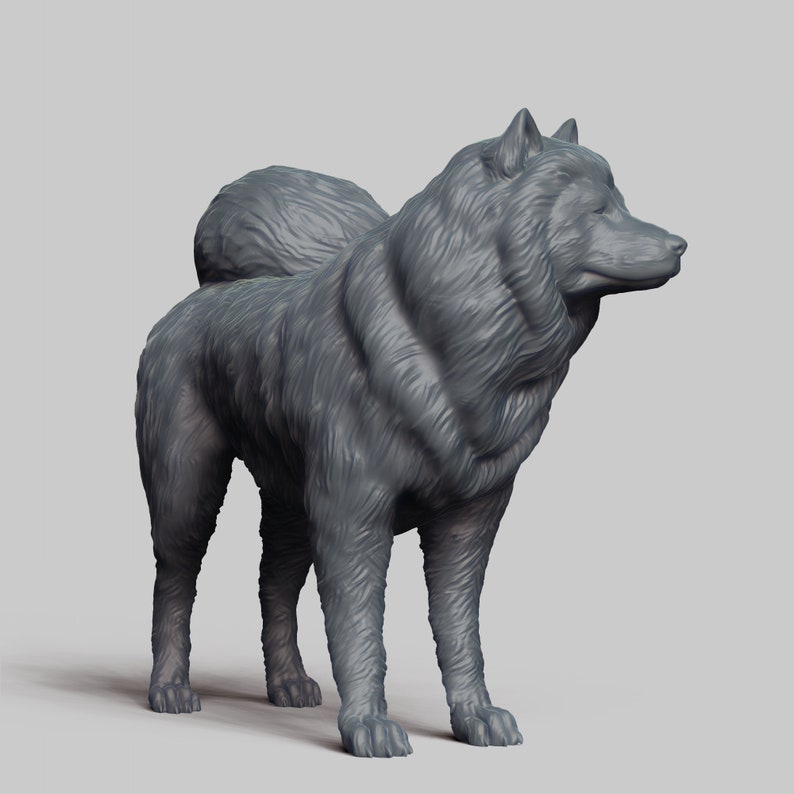 Samoyed STL File 3D Print Model V1 | Etsy