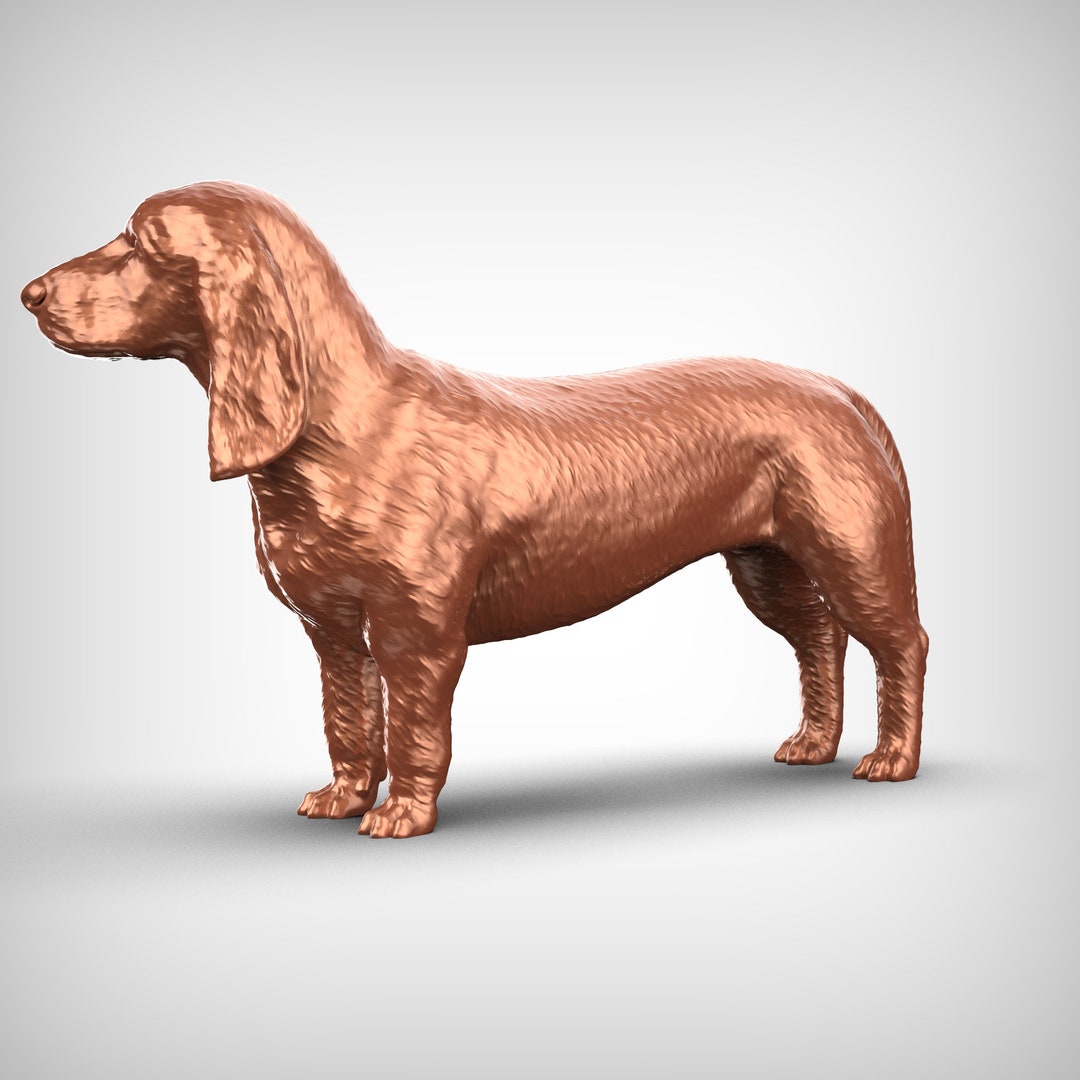 Basset Bleu De Gascogne 3D Print Model Pose 03 - Etsy
