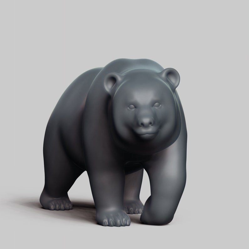 Giant Panda STL File 3D Print Model Pose 03 - Etsy