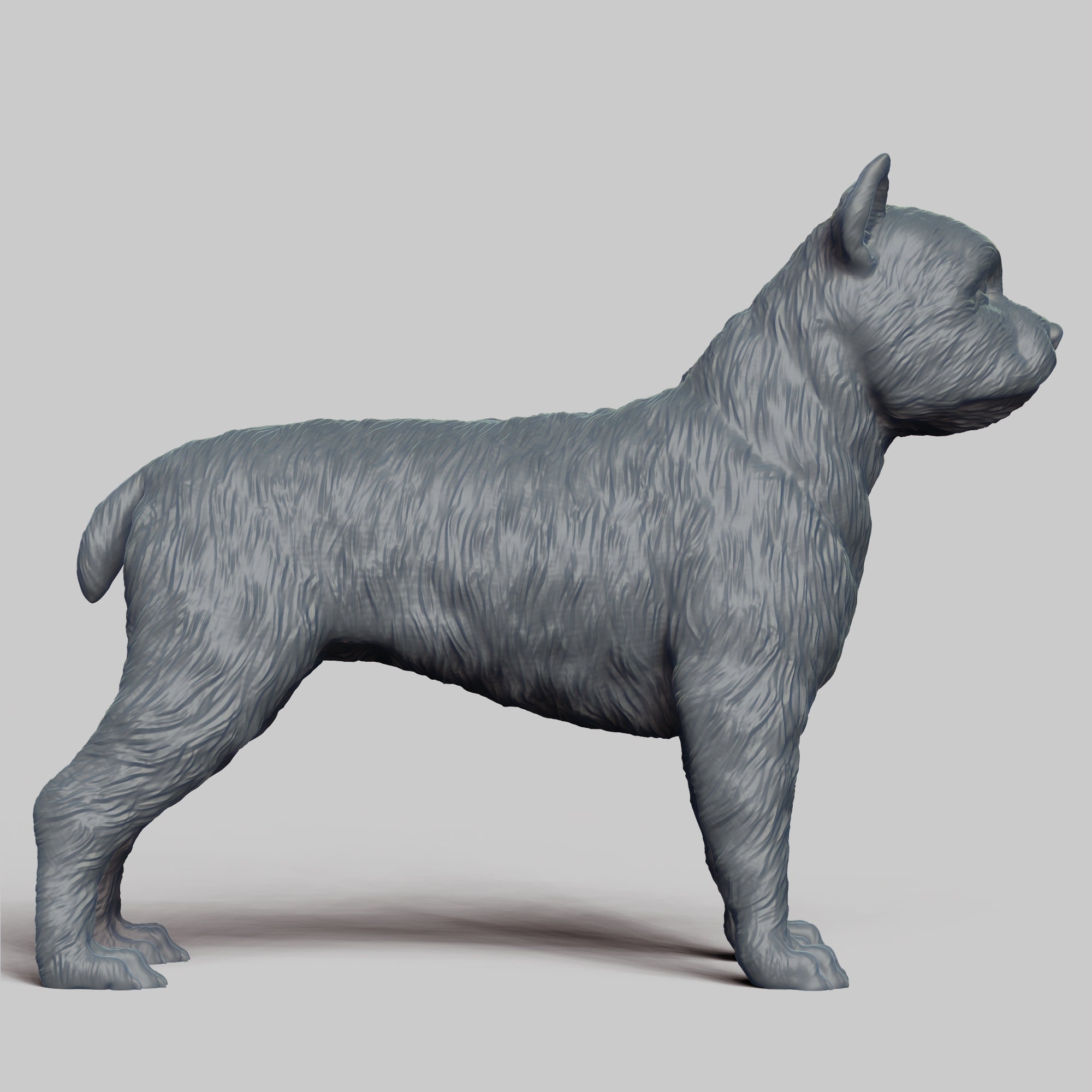 Yorkie STL File 3D Print Model V3 - Etsy