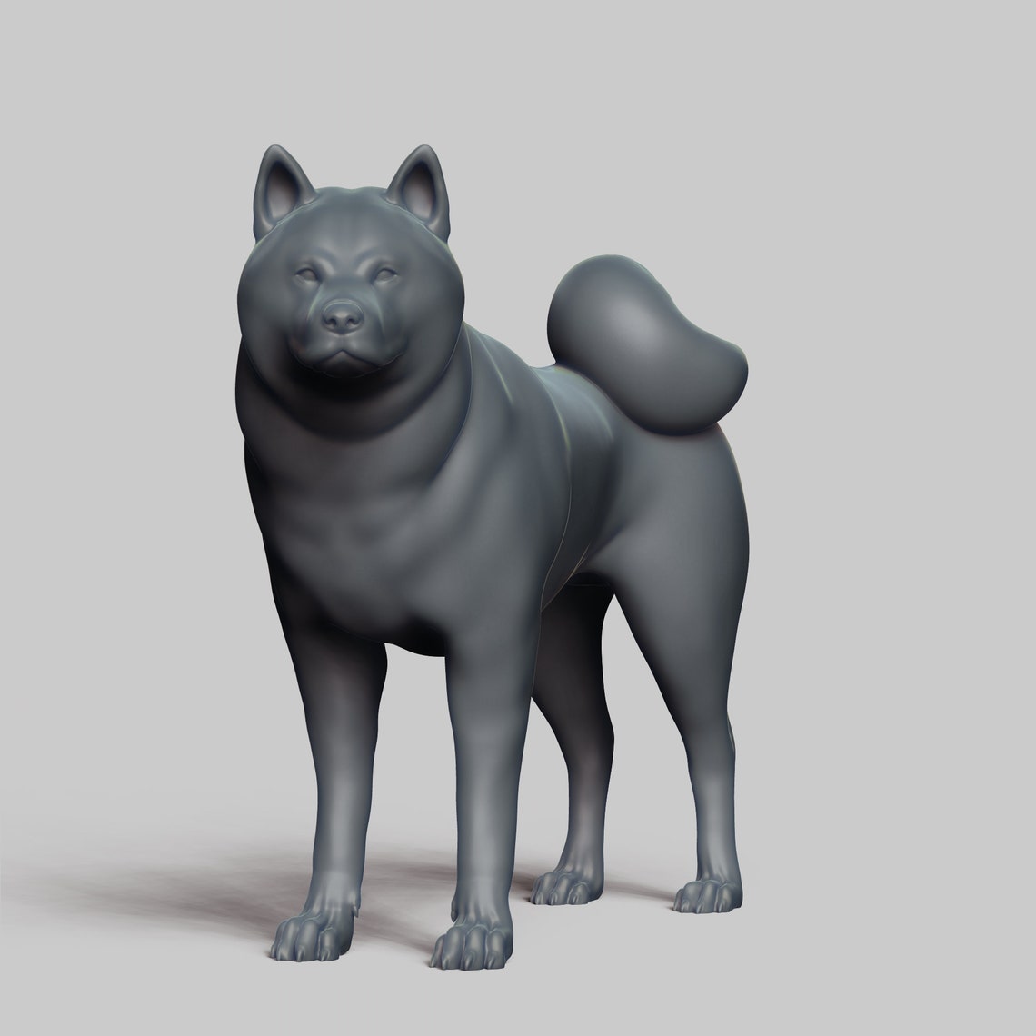 Shiba Inu STL File 3D Print Model V1 - Etsy