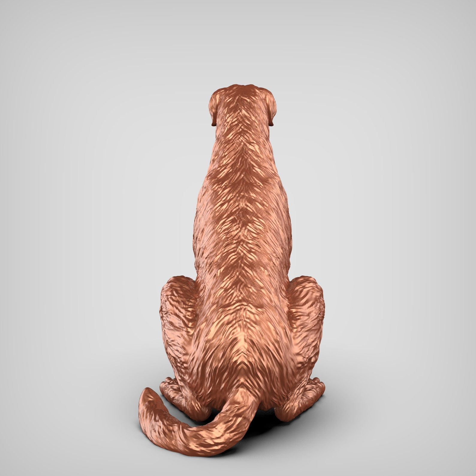 Irish Wolfhound STL File 3D Print Model V2 - Etsy