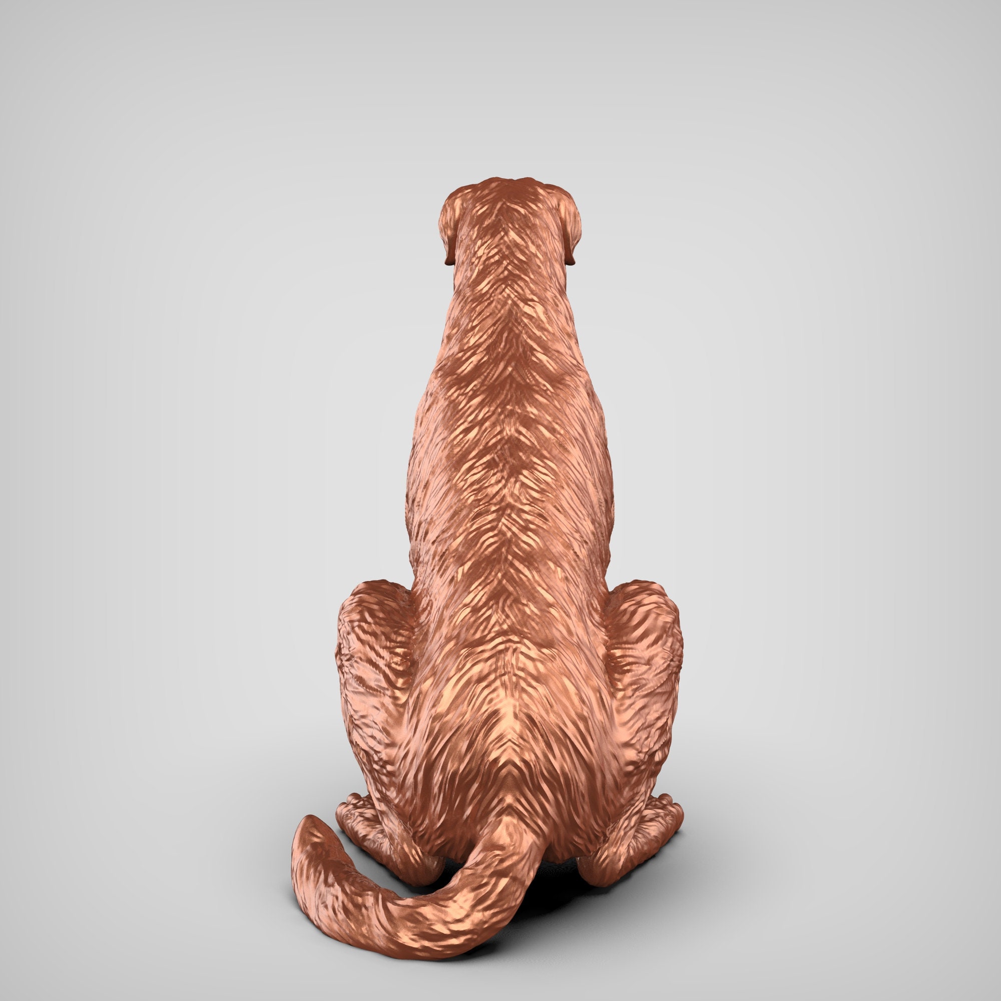 Irish Wolfhound STL File 3D Print Model V2 - Etsy
