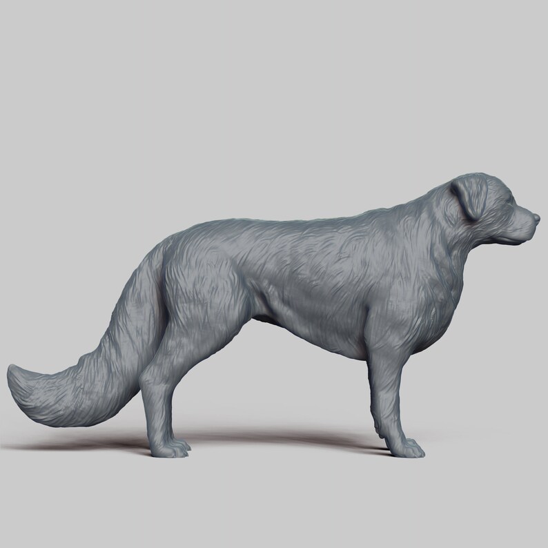 Golden Retriever STL File 3D Print Model V3 - Etsy Canada
