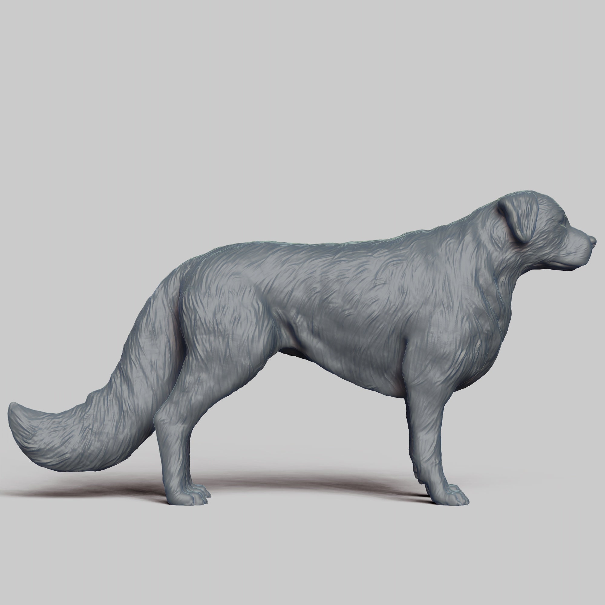 Golden Retriever STL File 3D Print Model V3 - Etsy Canada