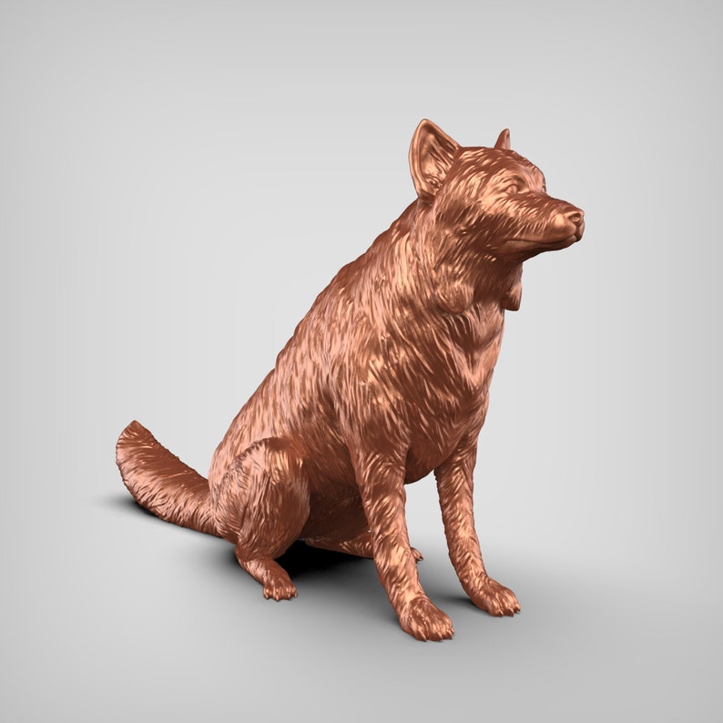 Border Collie STL File 3D Print Model V2 | Etsy Ireland
