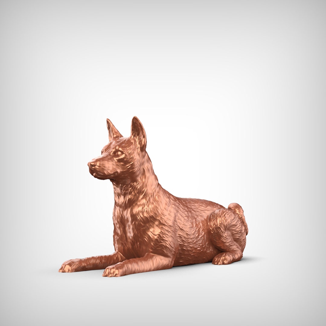 Basenji 3D Print Model Pose 07 - Etsy