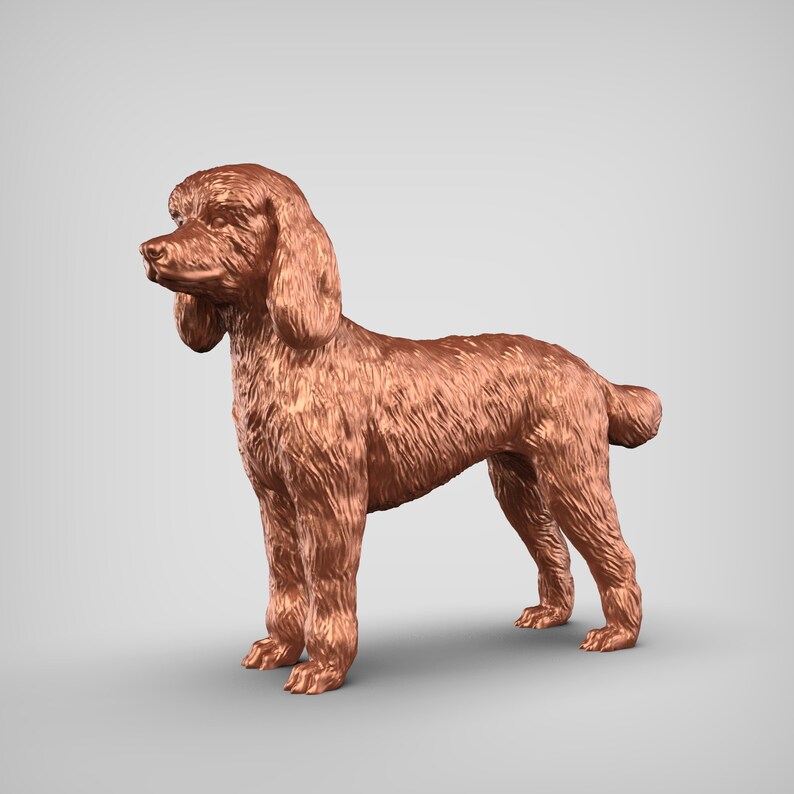 Large Poodle STL File 3D Print Model V1 - Etsy