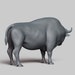 American Bison STL File 3D Print Model Pose 02 - Etsy