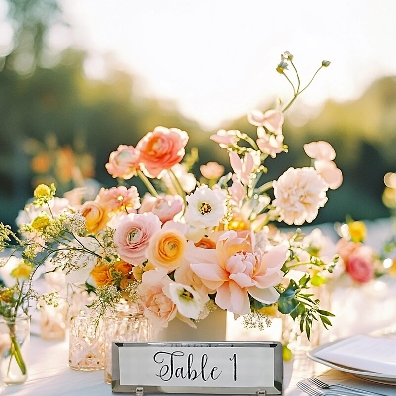 Beveled Numbers - Etsy