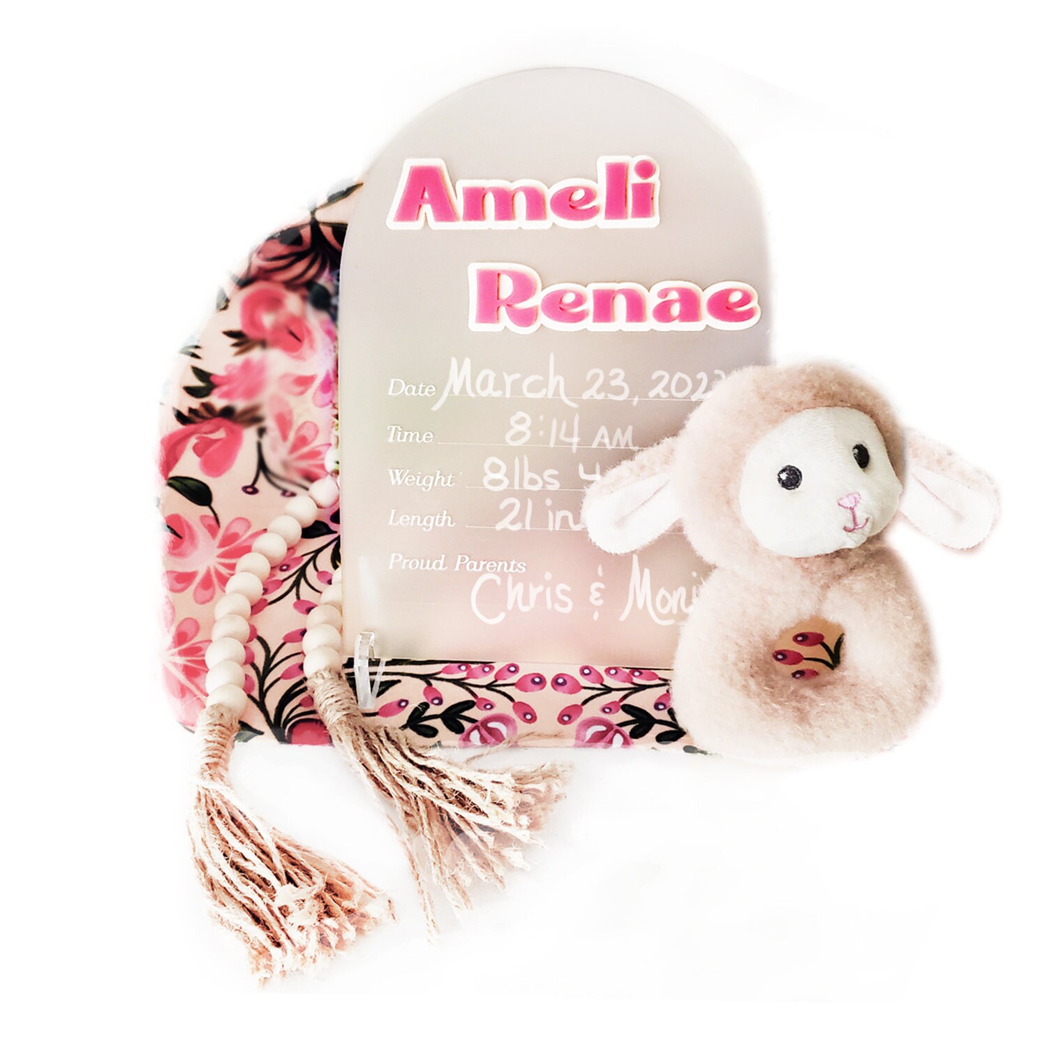 Personalized Baby Name Birth Sign Newborn Hospital Plaque - Etsy