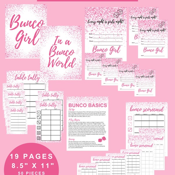 Bunco Night - Etsy