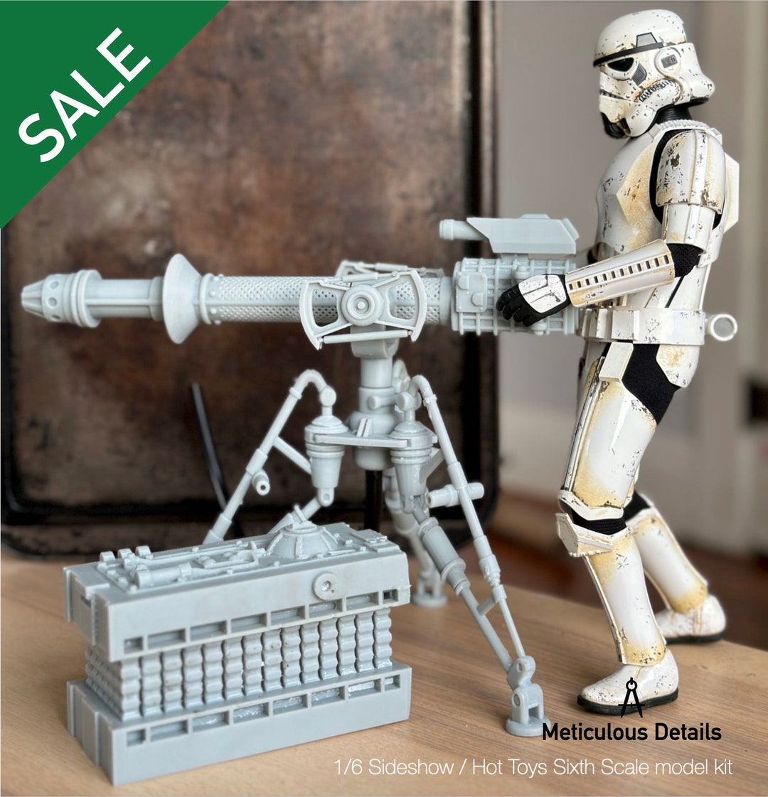 1/6 Scale E-WEB Kit Inspired by Star Wars Sideshow Heavy Repeating ...