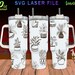 Turtle V3 Laser Engraved Full Wrap Design for 40oz Tumbler, Turtle SVG ...