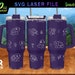 Cute Turtle Laser Engraved Full Wrap Design for 40 Oz Tumbler, Cute ...
