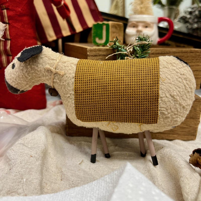 Primitive Sheep - Etsy