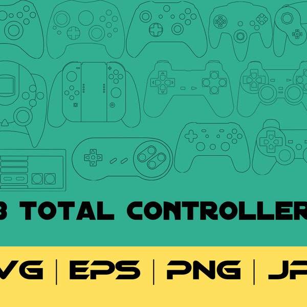 Video Game Cutouts - Etsy UK