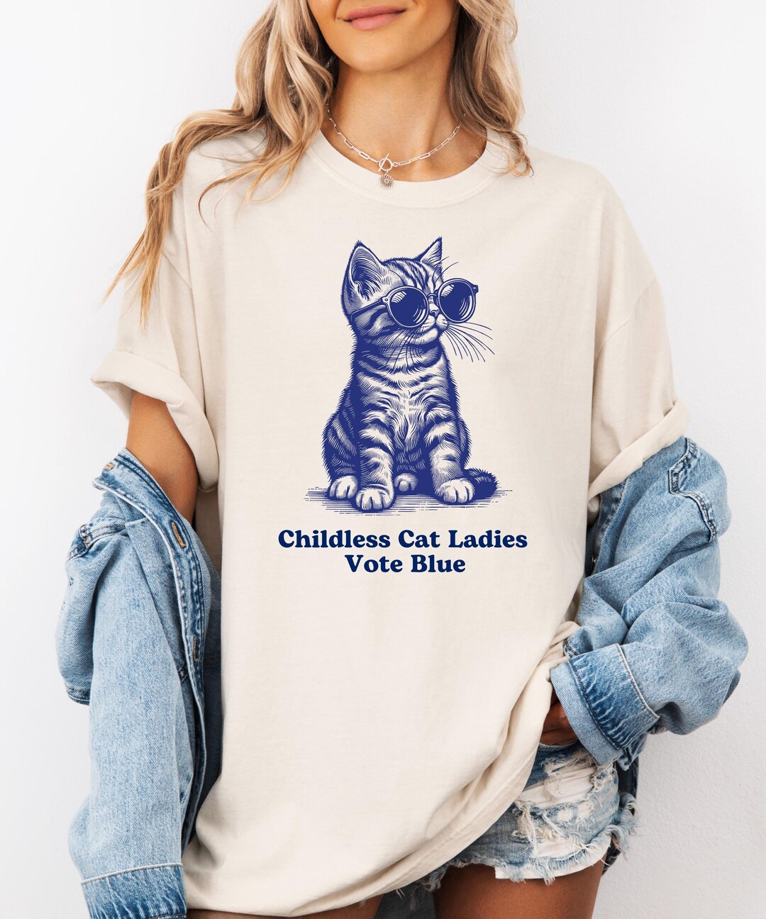 Kamala 2024 Shirt, Cat Lady Election, Childless Cat Lady, Democrat Cat ...