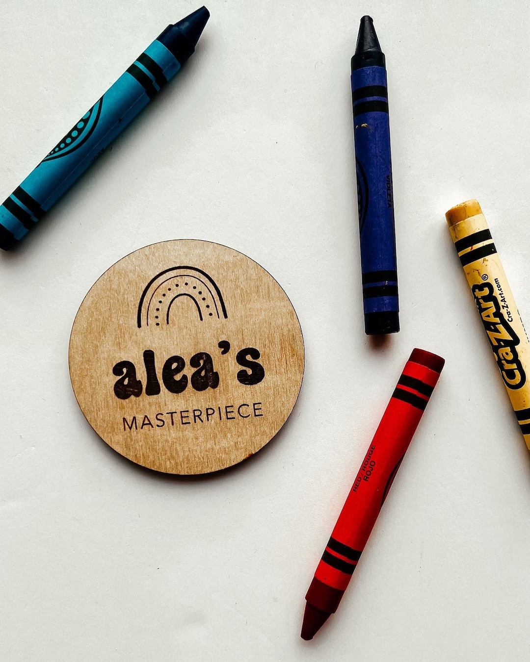 Name Magnet Look What Made Kid's Artwork Artwork Display Gift Basket ...