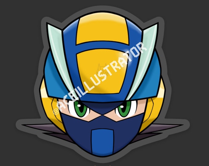 Megaman Exe Sticker - Megaman Battle Network - Etsy