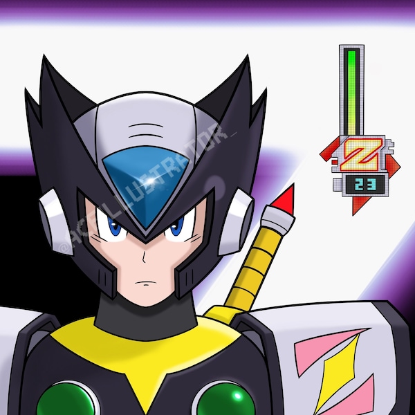 Megaman Zero Poster - Etsy
