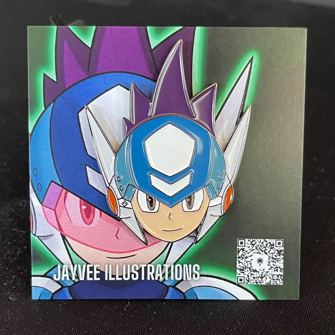 MMSF - Megaman Star Force Soft Enamel Pin - Etsy