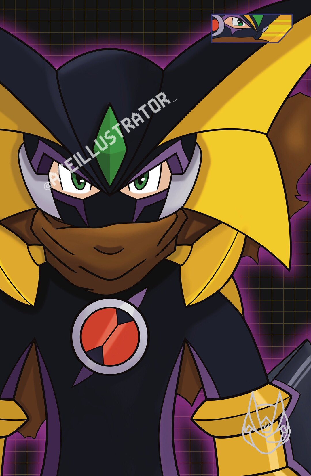 MMBN - Bass Cross Gold - Premium Foil Poster - 11 X 17 Poster - Etsy