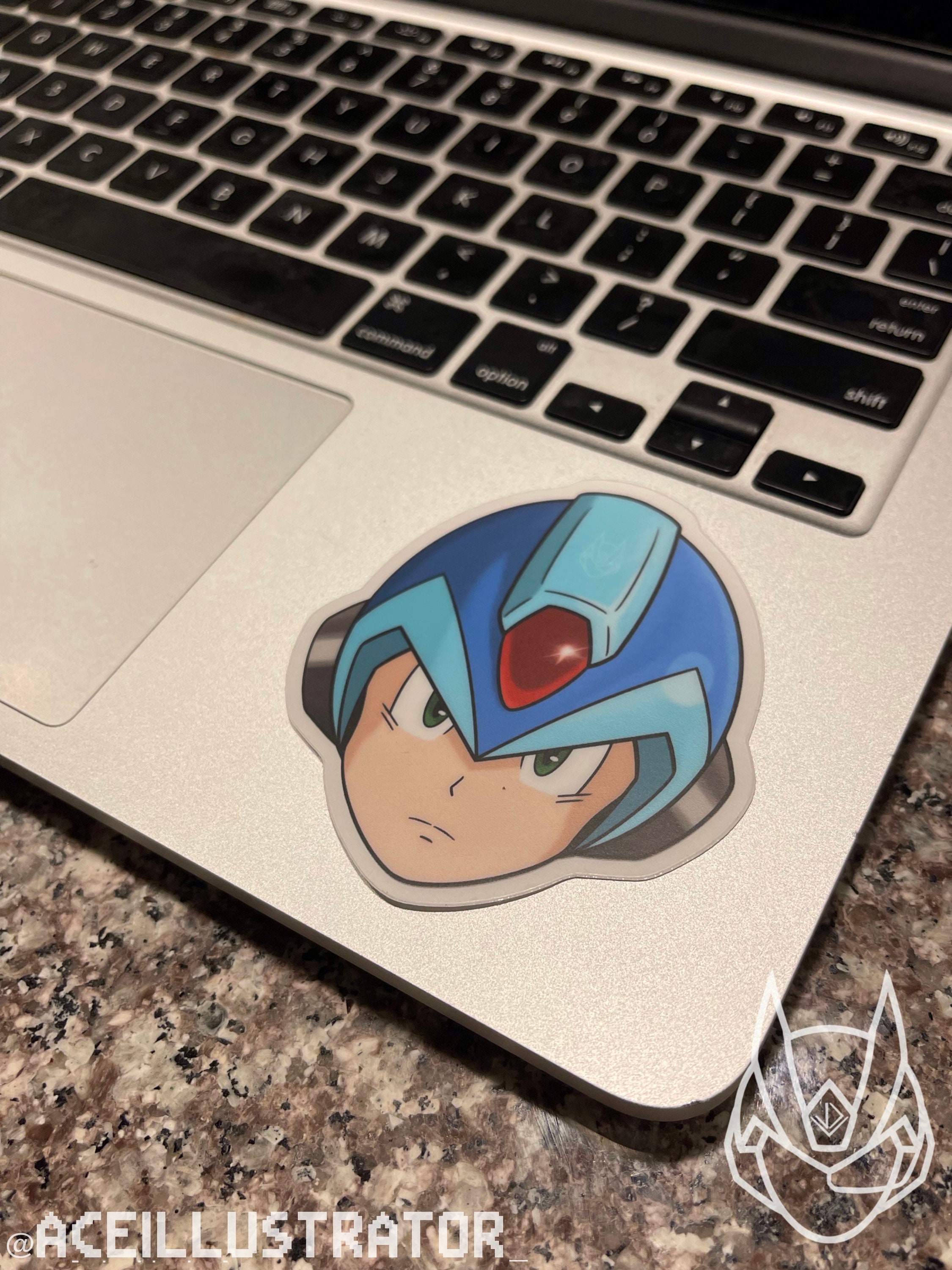 Megaman X Sticker - Megaman X Series - Etsy