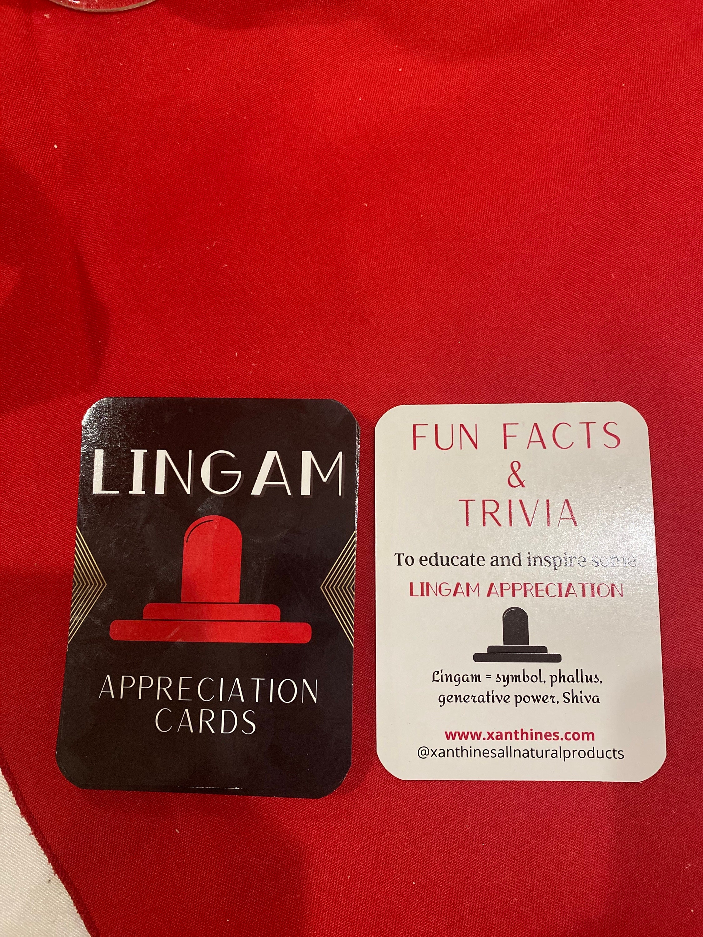 Yoni & Lingam Appreciation Cards Fun Facts and Trivia - Etsy