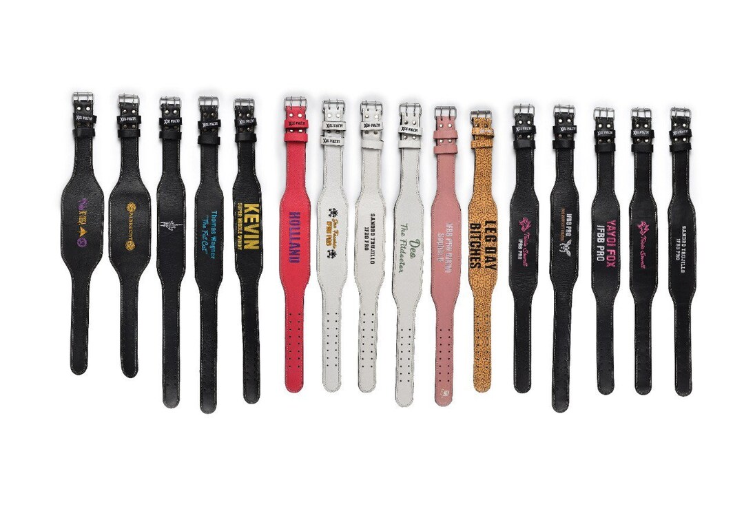 Ifbb Personalized Pro Leather Gym Belts, Strength Training Gym ...