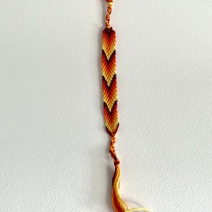 Fire Nation Gradient Friendship Bracelet - Etsy